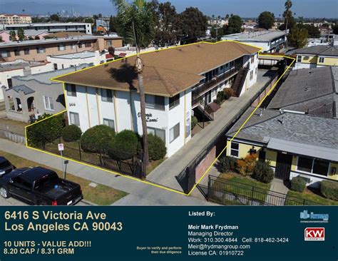 6416 S Victoria Ave Los Angeles Ca 90043 Loopnet