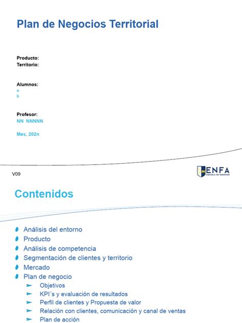 Plan De Negocio Pdf Marca Mercado Economía