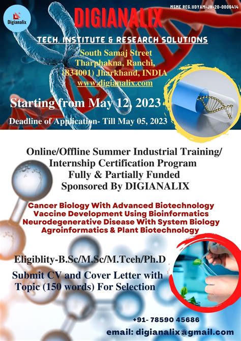 Digianalix On Linkedin Training Internship Summerinternship