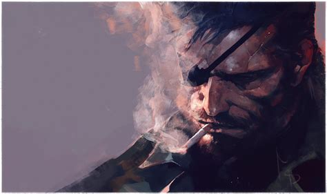 Venom Snake Hd Wallpaper Metal Gear Solid Illustration By Whitehog Iii