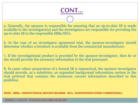 Investigational Medicinal Product Dossier And Investigation Brochure