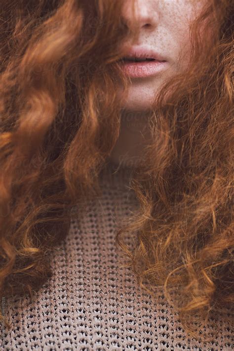Redhead Girls Lips By Stocksy Contributor Maja Topcagic Stocksy
