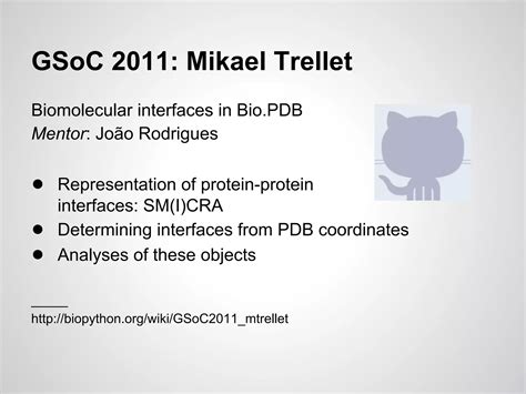 e talevich biopython project update ppt