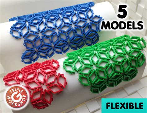 Flexible Diamond Mesh Models By Triple G Workshop Download Free