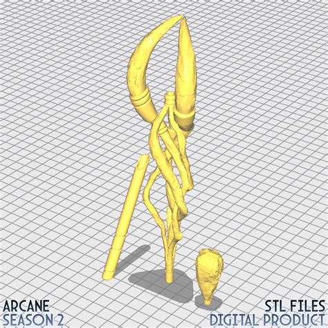 Lest Shimmer Cosplay Pipe Arcane League Of Legends 3d Model 3d Printable Cgtrader