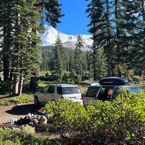 Bunny Flats Camp Mount Shasta California