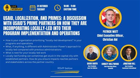Usaid Localization And Primes Posner Center