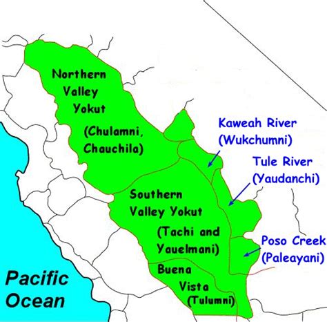 Chumash Territory Map