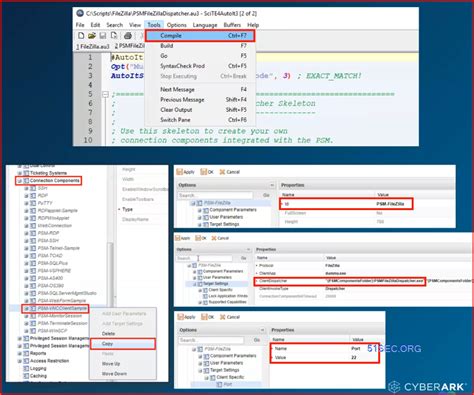 Compile Au3 File Into An Executable File And Copy It To Psms Compnent Folder Create A New
