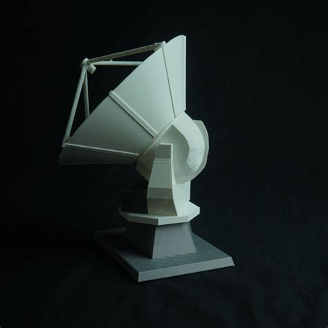 3d Printable Simple Radio Telescope By Andreas Lindegren