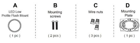Plt Solutions Plt 12407 Selectable Led Surface Mount Downlight Fixture Instruction Manual