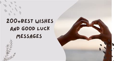 Good Luck Messages For Love Ones 45 Good Luck Quotes Wishes And