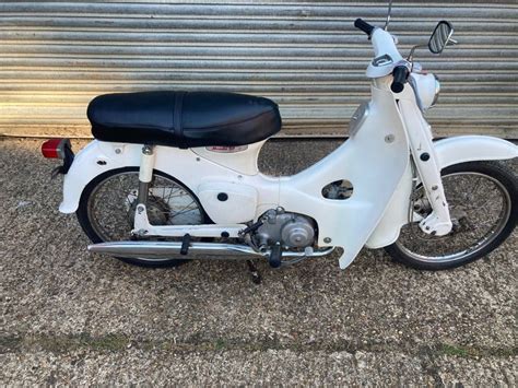 Honda C110 White In United Kingdom For Sale Car And Classic