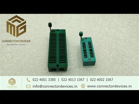 Zif Socket Zif Socket Connector Importer From Mumbai