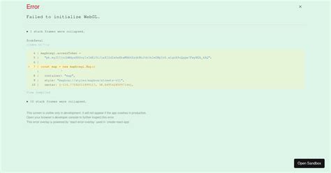 mapbox gl examples codesandbox