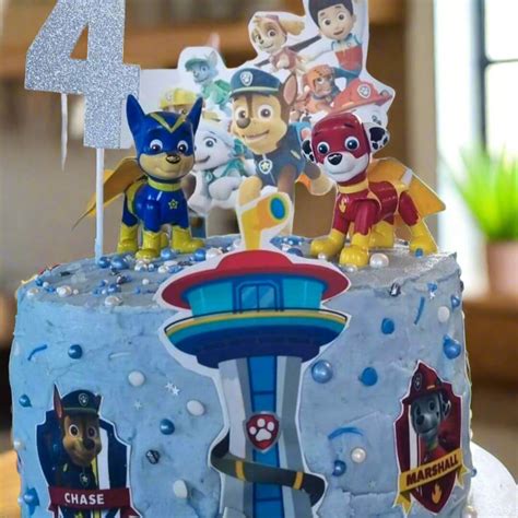 Custom Rescue Pup Cake Kit Bake Believe