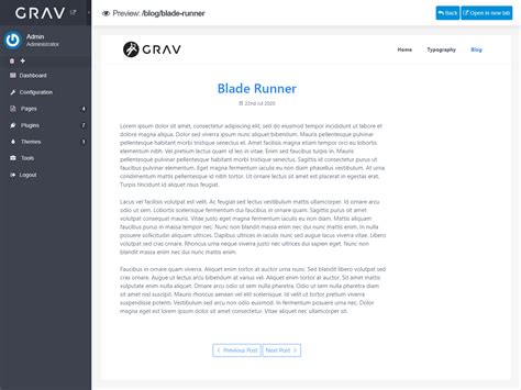 Grav Blog Setup The Ultimate Guide The Sky Lab