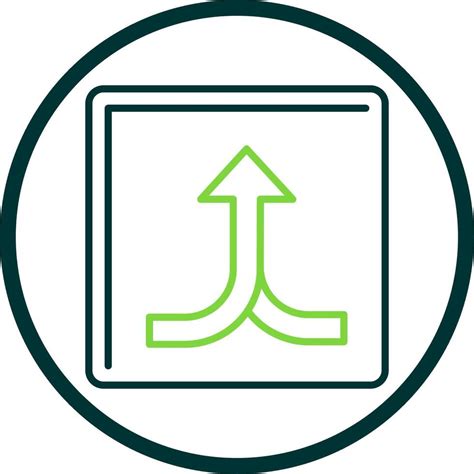 Split Line Circle Icon 42805127 Vector Art At Vecteezy