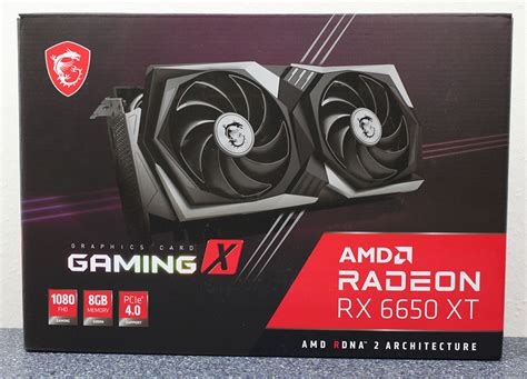 MSI Radeon RX 6650 XT Gaming X Review - Pictures & Teardown | TechPowerUp