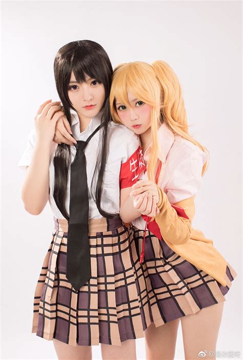 Anime Ero Cosplay Аниме эро косплей Yuzu Aihara Mei Aihara