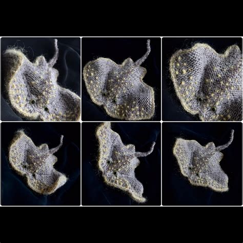 Ray Knitting Pattern Amigurumi Knitting Toy Sea Stingray Inspire