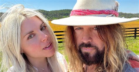 Billy Ray Cyrus Firerose Are Married 1 Year After Engagement Us Weekly