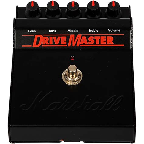 Marshall Drivemaster Overdrive Effects Pedal Black Guitar Center
