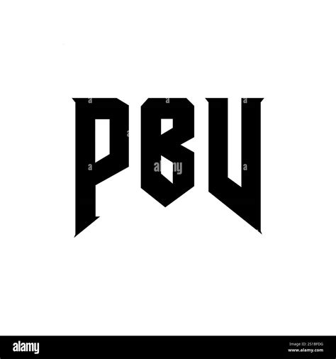 Pbv Logo Design Stock Vector Images Alamy