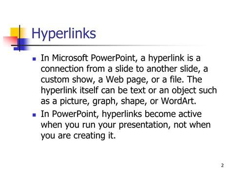 Ppt Hyperlinks And Action Buttons Powerpoint Presentation Free