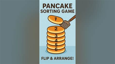 Pancake Sorting Game Algorithm In Python Python Sorting Explained