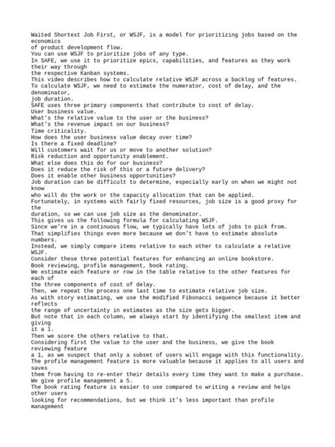 Wsjf Pdf Risk Risk Management