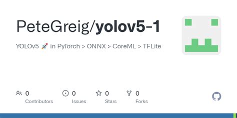 GitHub PeteGreig Yolov YOLOv In PyTorch ONNX CoreML TFLite