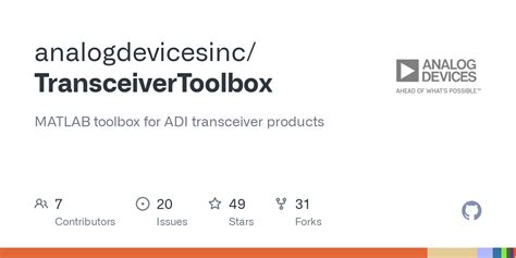 Transceivertoolbox Ci Doc Readme Doc Md At Master · Analogdevicesinc Transceivertoolbox · Github
