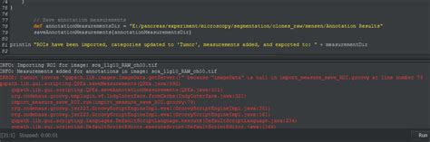 Qupath Export Measuraments For Annotations For Batch Image Image