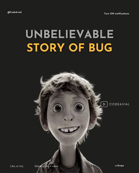 Story Of Bug 🐞 Follow Programming In Malayalam