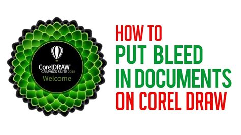 How To Put Bleed In Document In Corel Draw Tutorial English YouTube