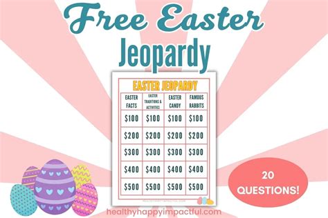 100 Fun Easter Trivia Questions and Answers For a Hopping Good Time!