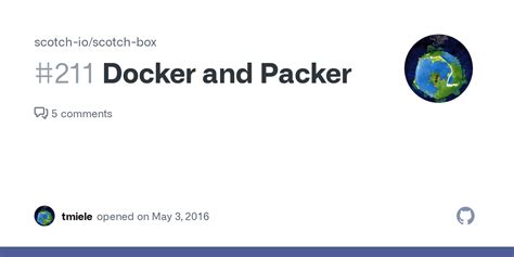 Docker And Packer Issue Scotch Io Scotch Box GitHub