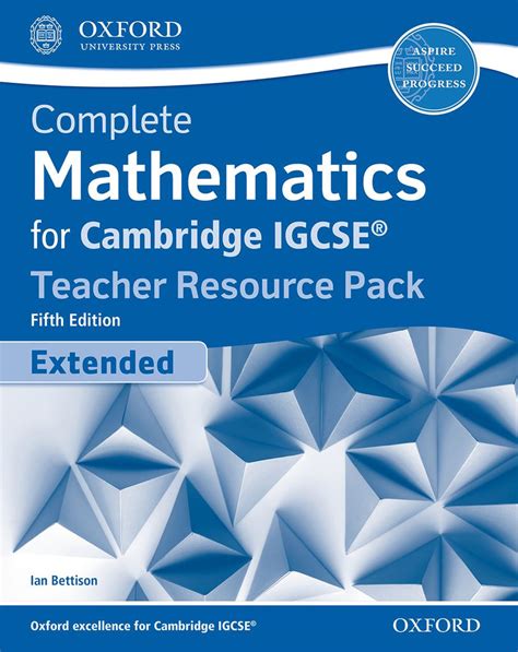 Complete Mathematics For Cambridge Igcse Teacher Resource Pack Extend Elex Academic Bookstore
