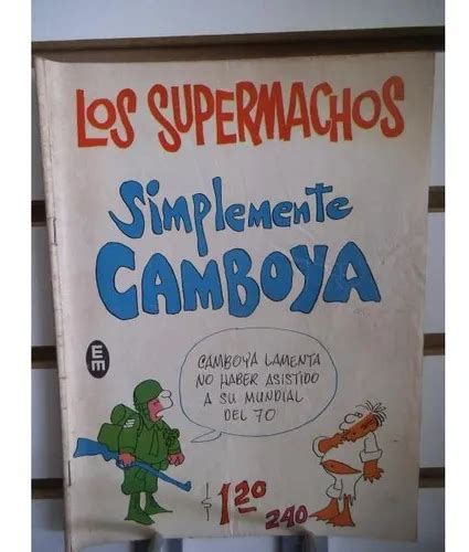 Comic Los Supermachos 240 Editorial Posada Vintage Mercadolibre