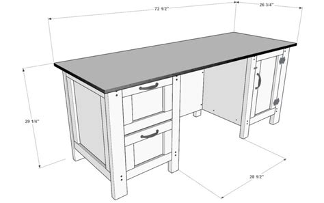 Easy Diy Desk Plan Diy Projects Plans