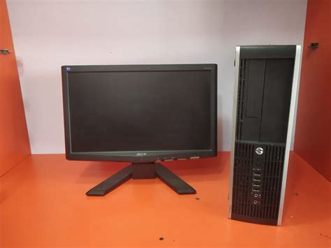 Refurbished Old Desktop Computer Hp Core Duo Full Set Hard Drive Capacity Gb Windows