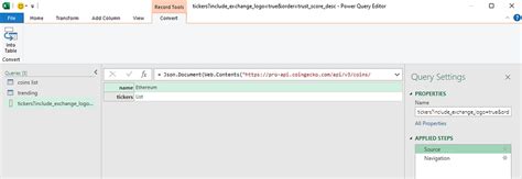 How To Import Live Crypto Prices Into Excel Spreadsheets CoinGecko API