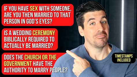 Sex Ceremony License How Are You Actually Married In Gods Eyes YouTube