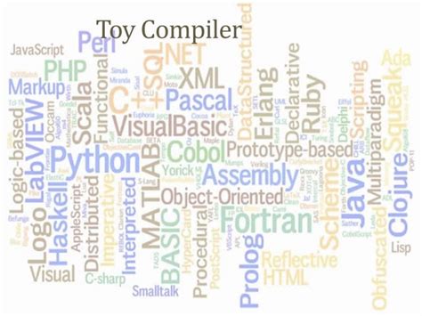 toy compiler pptx programming languages computing