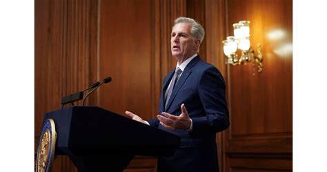 Кевин Маккарти Бих се върнал като председател на Камарата на представителите на Конгреса