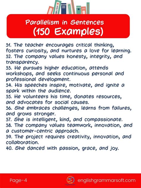 Parallelism In Sentences Examples EnglishGrammarSoft