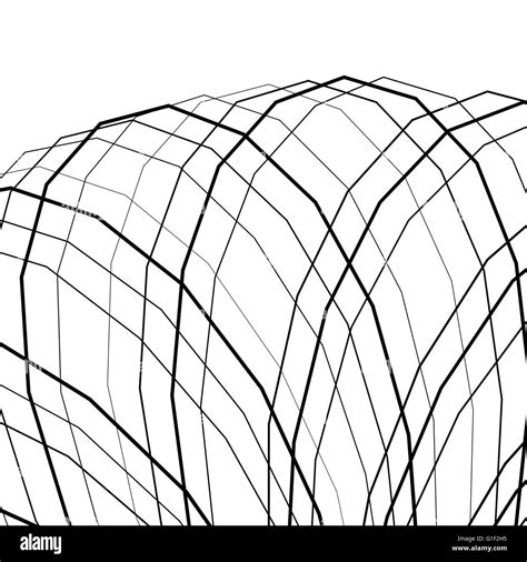 square format background with intersecting angular lines full motif