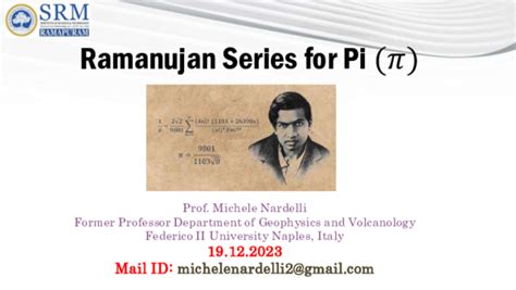 Pdf Ramanujan Series For Pi New Possible Mathematical Connections With Ramanujans Recurring