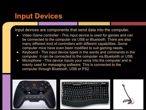 Presentation For Computer Components Pptx Computing Technology And Computing